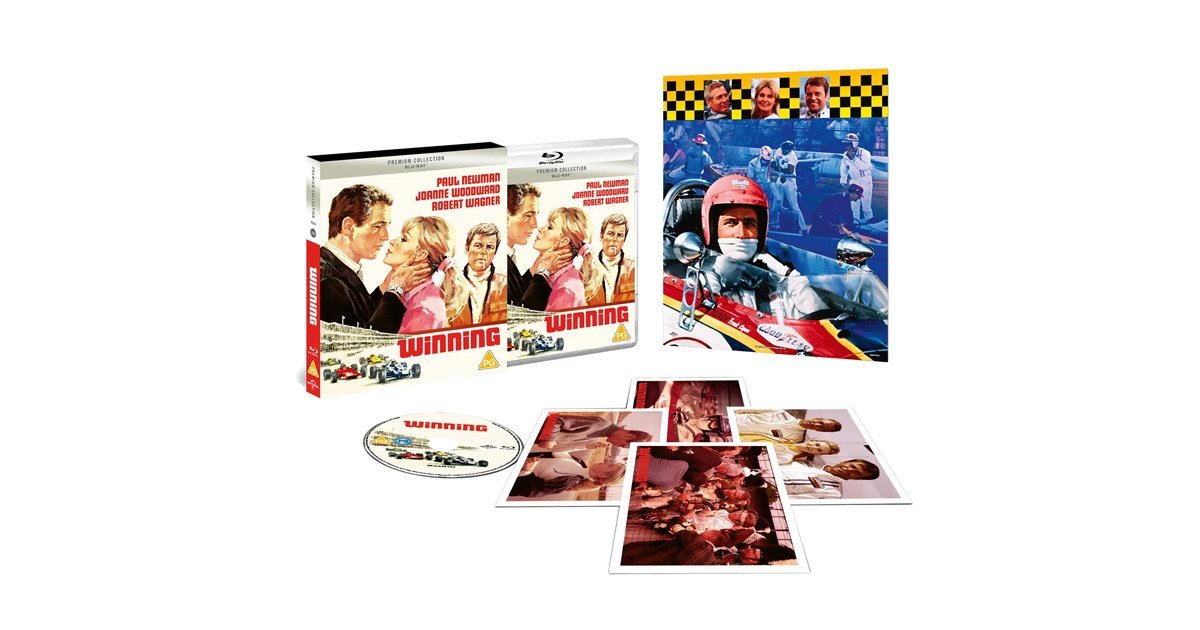 Paul Newman Film, Winning 1969 Blu-ray Out Now!(HMV Exclusive)
