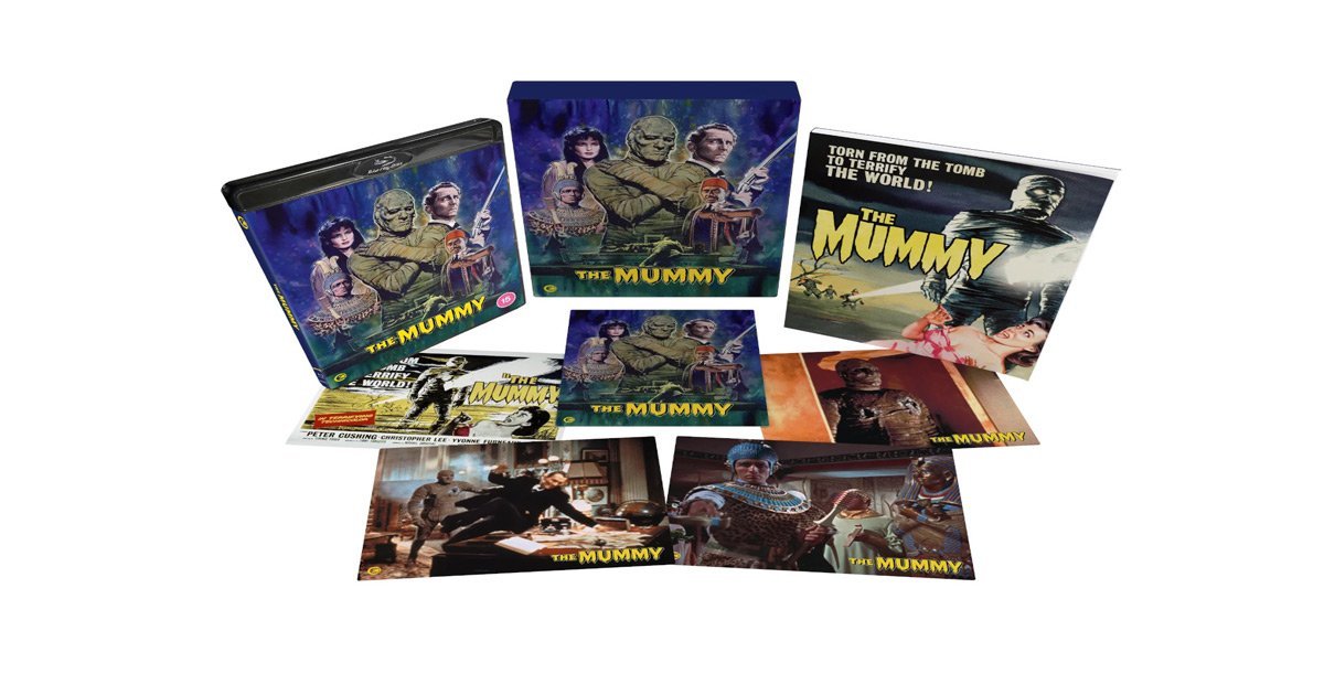 Hammer Films: The Mummy 1959 Blu-ray Arrives August 2022 - Second Sight