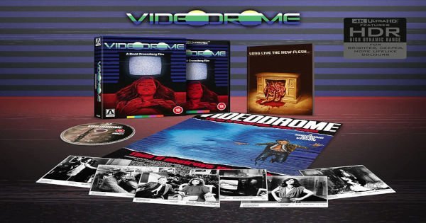 Videodrome 4K Ultra HD Releases October 2022, David Cronenberg's Cult ...