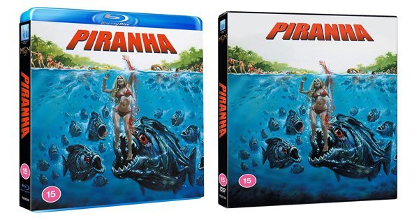 Piranha Blu-ray & DVD Releases November 2022 - 70s Horror!