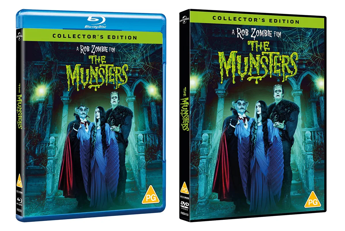Rob Zombies The Munsters Blu-ray & DVD Releases January 2023