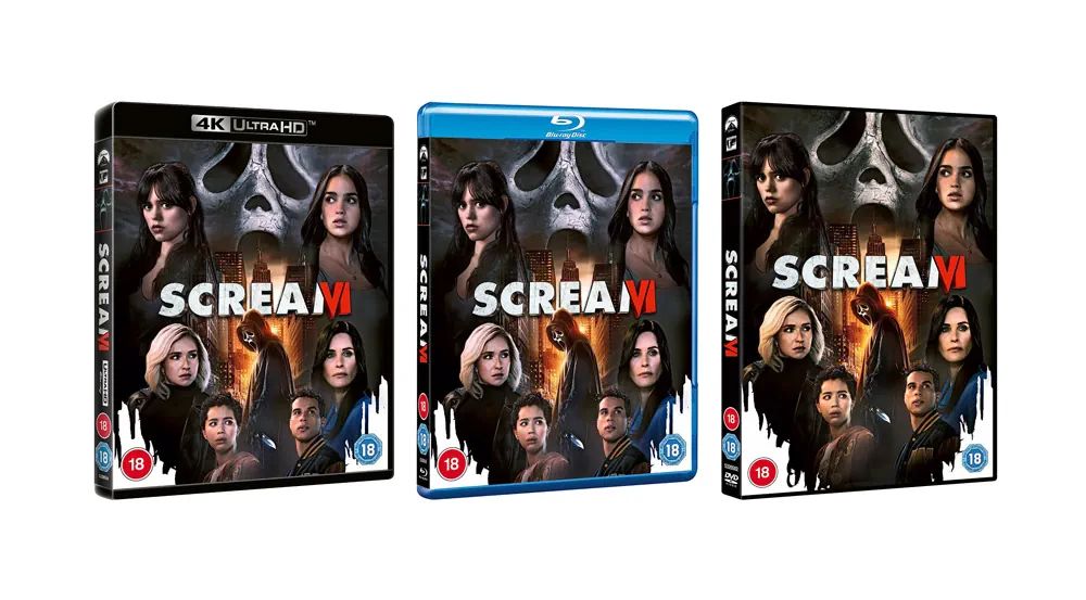 Scream VI (2023) 4K UHD, Blu-ray & DVD Arrives July (UK)