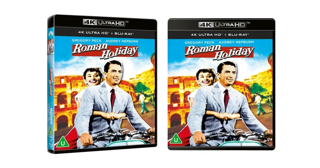 Roman Holiday (1953) 4K UHD Out Now! (UK) (Gregory Peck & Audrey Hepburn)