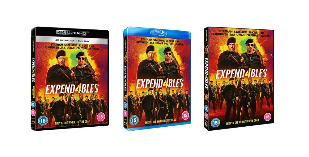 The Expend4bles 4K UHD, Blu-ray & DVD Arrives Before Christmas 2023