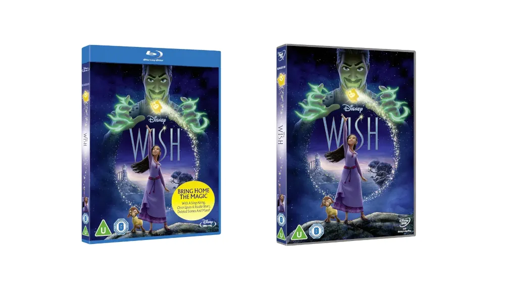 Disney's Wish Blu-ray & DVD Releases March 2024 - Available To Pre ...