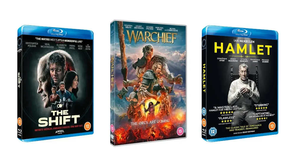 Kaleidoscope Blu-ray / DVD April 2024 (UK) The Shift / Warchief
