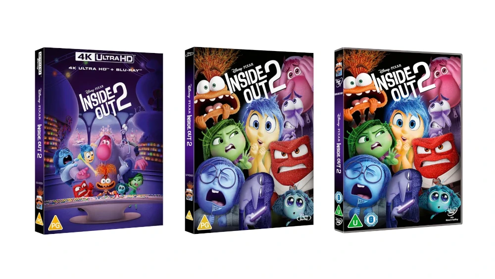Disney's Inside Out 2 4K UHD, Blu-ray & DVD Releases Sept 2024