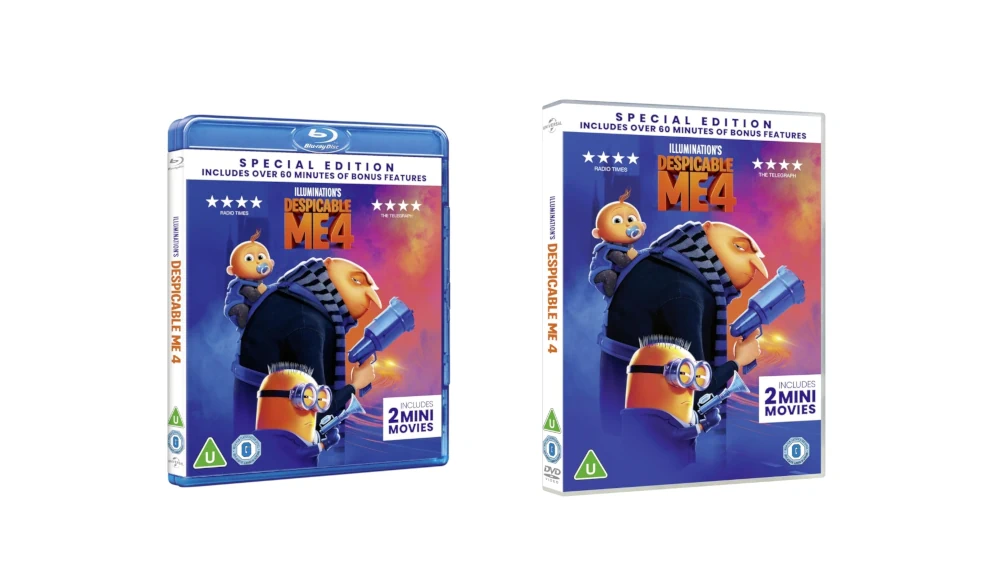Despicable Me 4 Blu-ray & DVD Releases October 2024