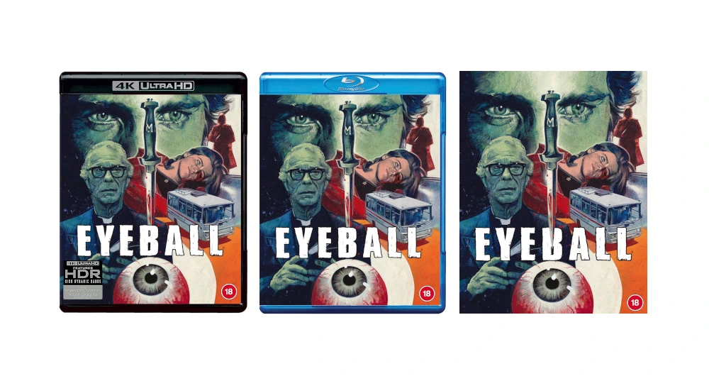 Eyeball (1975) 4K UHD, Blu-ray & DVD Releases November 2024