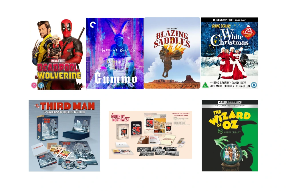 UK Blu-ray Releases 4 November 2024 Round-up - A Great Week?