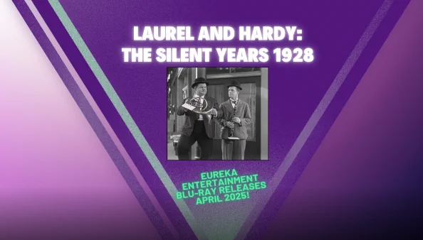 Laurel and Hardy The Silent Years Blu-ray Releases April 2025