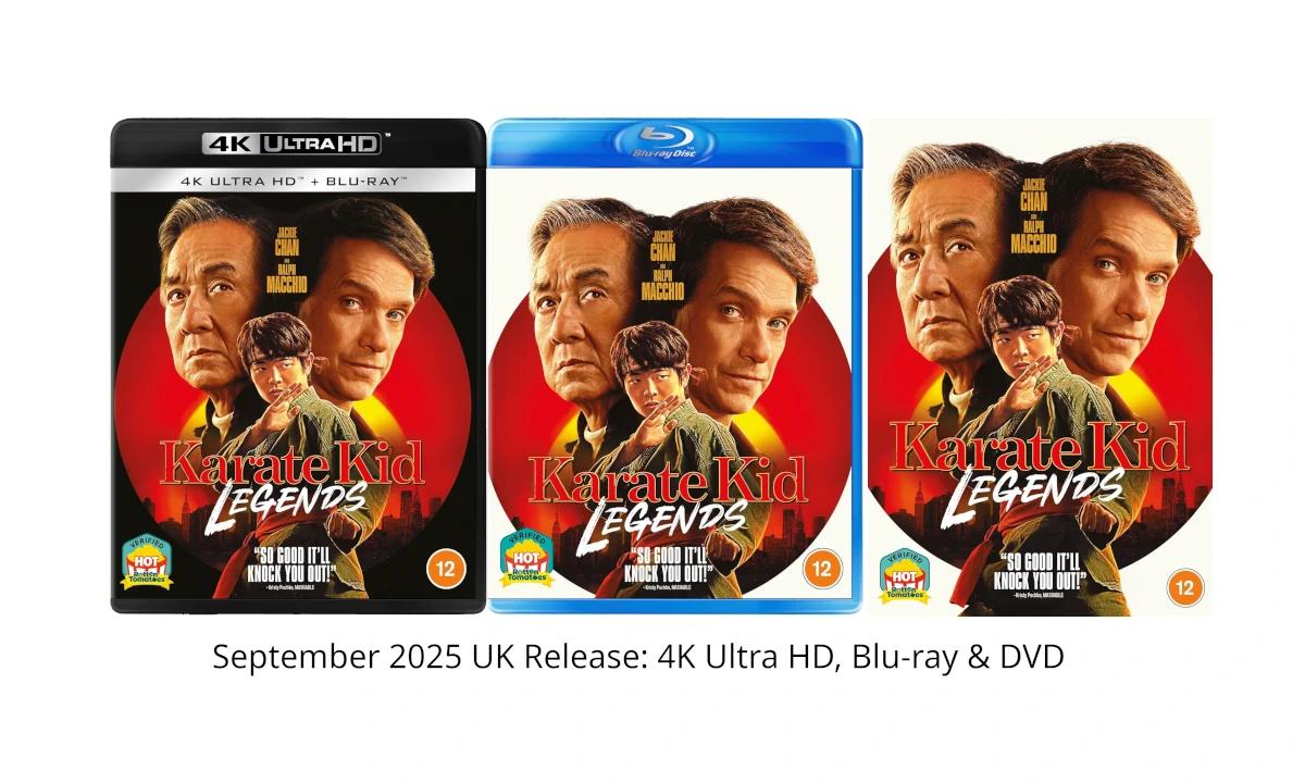 Karate Kid Legends (2025) 4K UHD, Blu-ray & DVD Releases Sept 2025